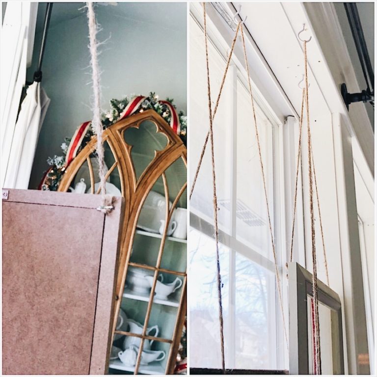 Farmhouse Grain Sack Frames - Easy and Quick DIY! - Cotton Stem